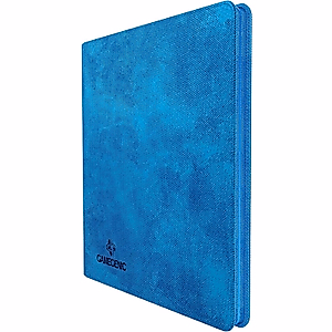 Gamegenic Blue 24-Pocket Zip-Up Album, 480 Card Capacity