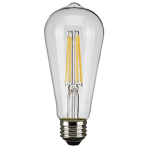 Satco S9895/06 7 Watt ST19 LED Light Bulb, 3000K