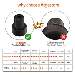 12 Pcs W10919249 Grate Rubber Feet Replacement for Samsung Stove NX58M6630SS/AA Whirlpool Range Burner Grate Feet Kitchenaid Grate Pads Bumpers Amana Maytag Stove Top Parts Range Grate Rubber Foot