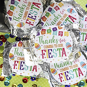 Taco 'Bout a Baby Thanks for Coming to Our Fiesta Stickers - 40 Labels