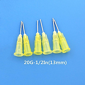 SHAOTONG 10Pcs Squeeze Bottle With 20G Dispensing Needles And Cap (50ml dispensing bottle)