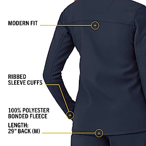 Carhartt Women's Fluid Resistant Fleece Jacket, Navy, S