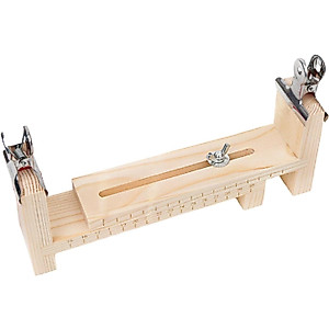 Rosojodg Jig Bracelet Maker Wooden with Bracelet Maker Knotters Tool Kit,Jig Bracelet Braiding Tool for DIY Craft Bracelets Weaving Jewelry Making Kits