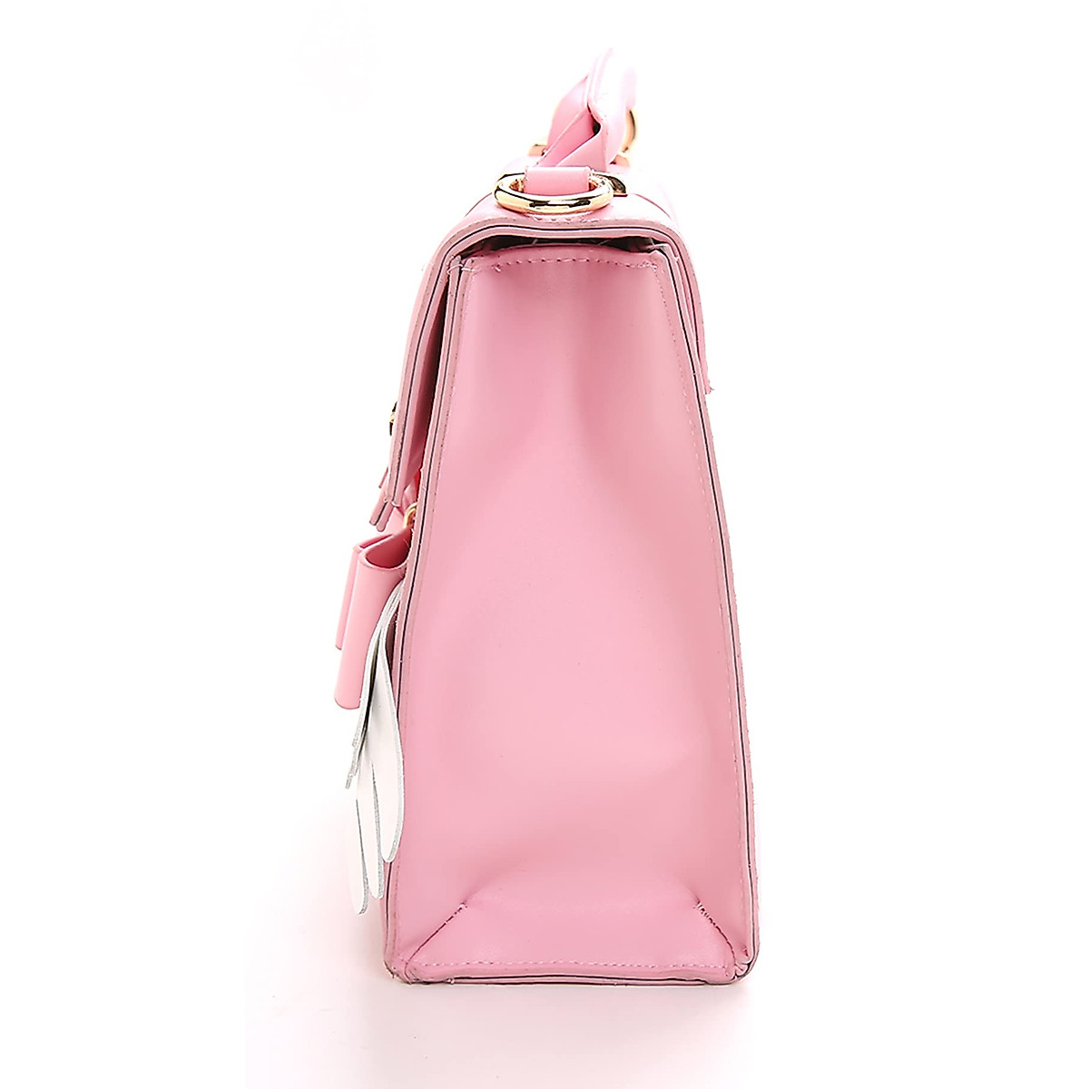 XTAPAN Women's Fashion Top Handle Cute Angel Wings Cross Body Shoulder Bags Girls Kawaii Handbag Small Lightweight Wallets Casual Purse Zipper bag For Daughter's Friend's Birthday Gifts 9.1" Dark Pink