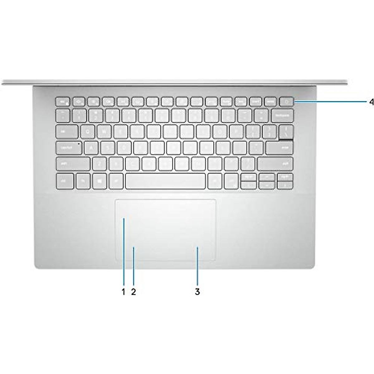 Dell Inspiron 14 5000 (5402) Laptop Computer - 14 inch Full HD Narrow Border Display (Intel Core 11th Gen i3-1115G4, 4GB, 128GB PCIe M.2 NVMe SSD, Camera, Backlit) Windows 10 Home, Platinum Silver