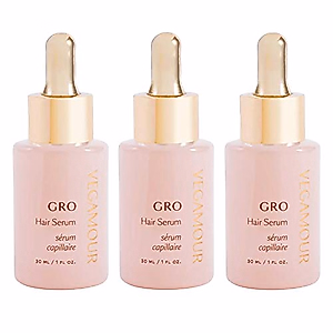 VEGAMOUR GRO Hair Serum for Thinning Hair and Hair Loss, 3-Pack