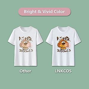 LNKCOS 400ML Sublimation Ink for Epson for EcoTank ET-2400 ET-2720 ET-2800 ET-2803 ET-2760 ET-2820 ET-2840 ET-2850 ET-3760 ET-4700 ET-4760 ET-15000 F170 (Autofill/ICC Free)