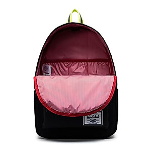 Herschel Supply Co. Classic X-Large Black Enzyme Ripstop/Black/Safety Yellow One Size