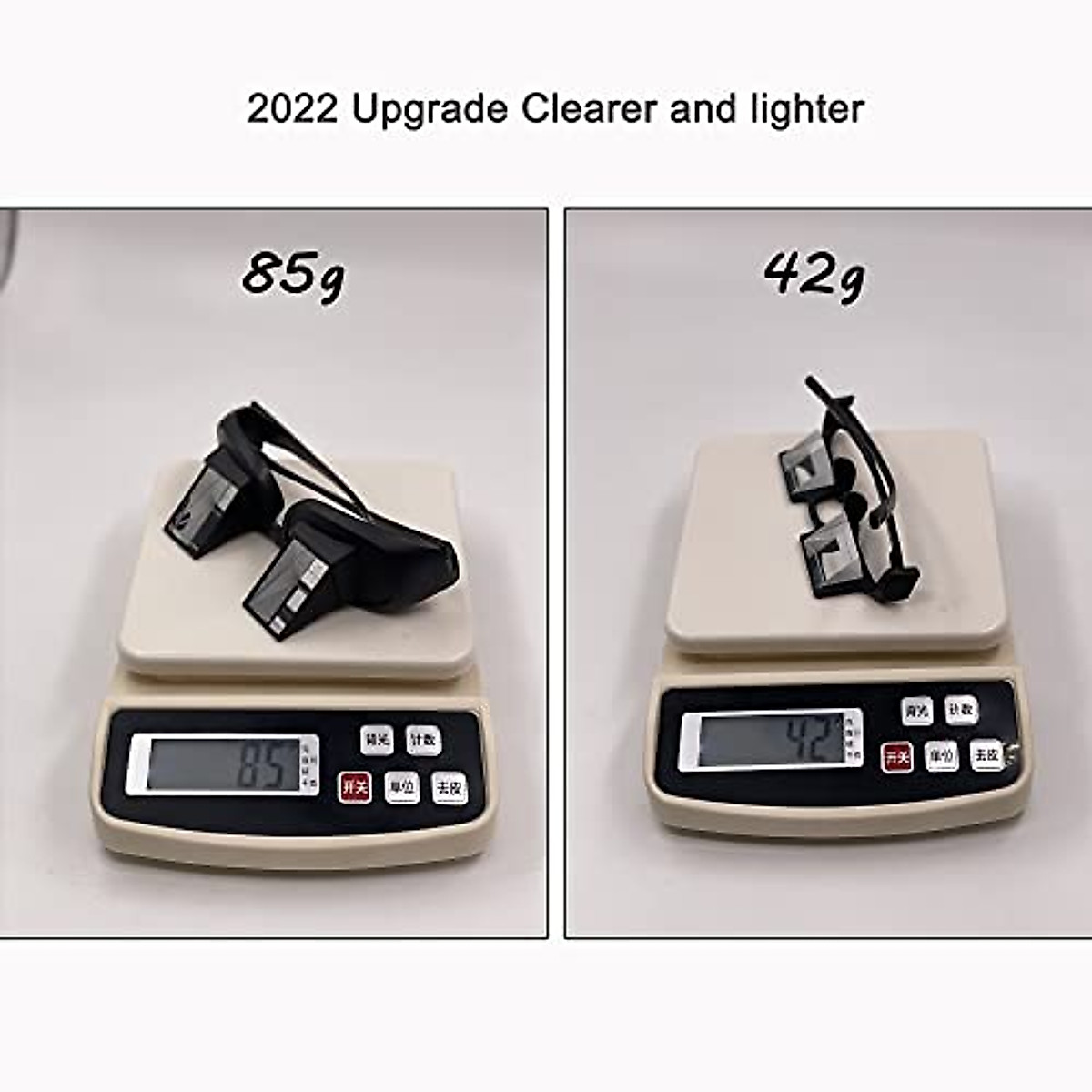 Sigvetan 2022 Lazy Glasses Laying Down Light Prism Glasses Light-weight 90Angle Prism Glasses Neck Relaxer for Lying down Reading and Watching Tv/Phone(Grey)