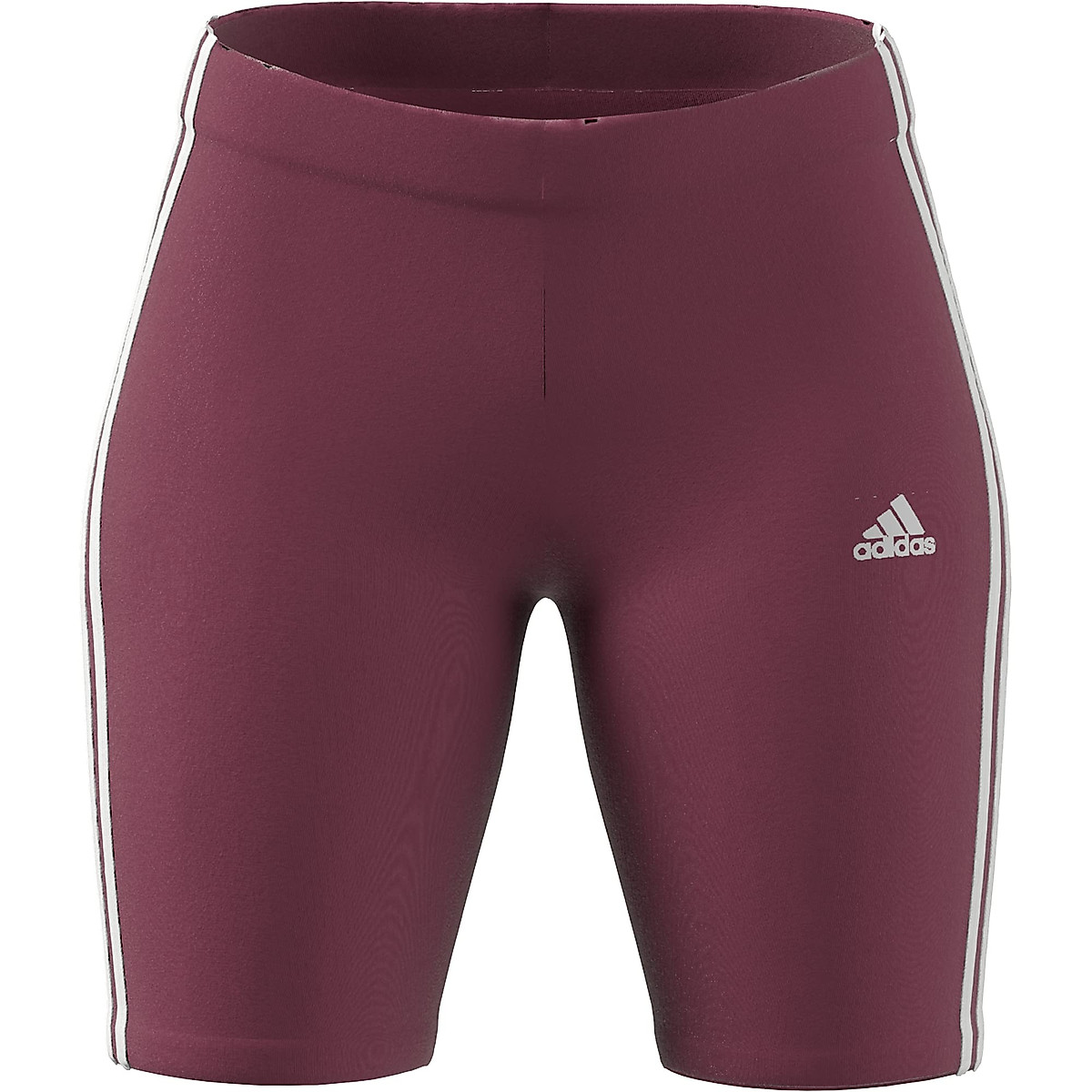 adidas Womens Esssentials Bike Shorts Wild Pink/White X-Small