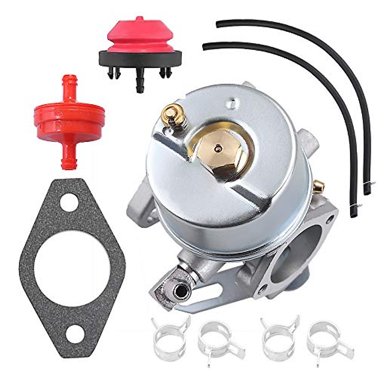 U3store Carburetor Carb Kit fits for Tecumseh 640169TC-640169 OH318SA OHSK80 OHSK90 OHSK100 OHSK110 80 90 Snow Blowers Engines, for Toro 38079 38542 38546 38547 38558 38559 38560 38650 38651
