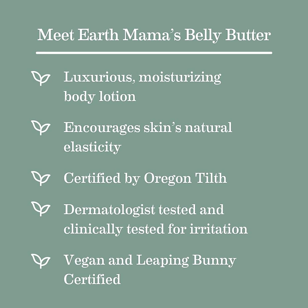Earth Mama Belly Butter & Belly Oil Bundle for Dry, Stretching Skin | Moisturize + Encourage Skin's Natural Elasticity During Pregnancy & Beyond, 8-Fluid Ounce & 4-Fluid Ounce