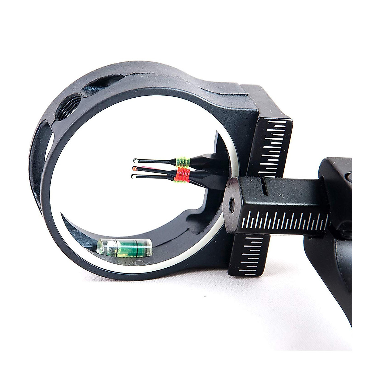 3-Pin .029 Fiber Optics Aluminum CNC Bow Sight Archery Compound Recurve Takedown Traditional