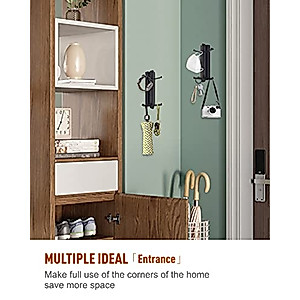 Waterproof Towel Robe Coat Holder for Wall，Foldable Black Towel Hooks，coat rack，Free Perforated，Bathroom Hooks，Black Wall Hooks，Bathroom Towel Holder，adhesive robe hooks for wall，for Bathroom，Kitchen