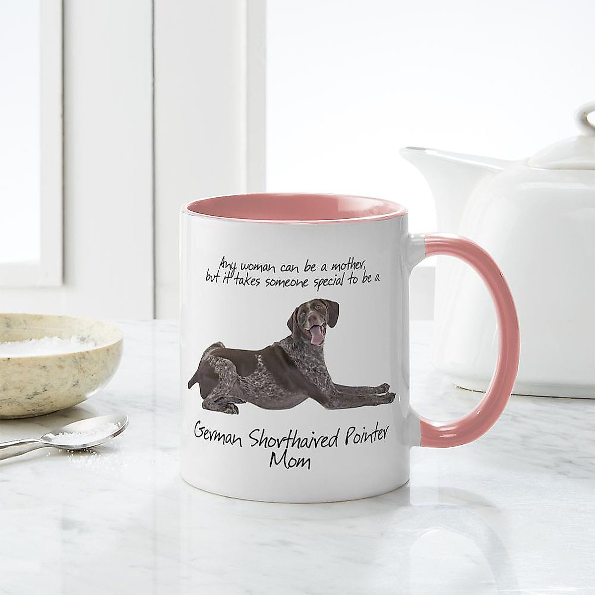 CafePress Pointer Mom Mug Ceramic Coffee Mug, Tea Cup 11 oz