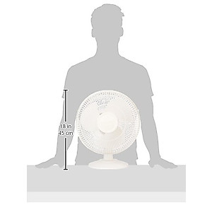 Lasko 3-Speed 12" Table Fan - White