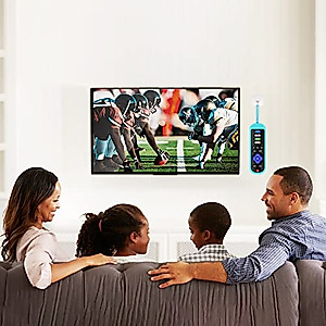 [2Pack] TCL roku tv Remote Cover,Compatible with RC280 RC282 Remote with Buttons for Netflix, Sling, Hulu, Now or Vudu/ESPN | 4K UHD Roku LED TV - 50S435 | Roku TV - 32S335 | (Luminous Green + Blue)