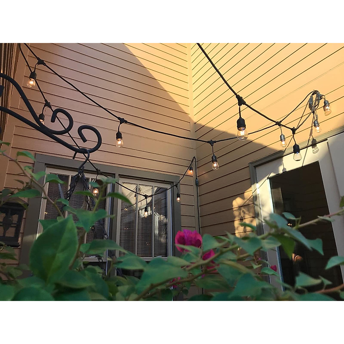 Rolay 11W Outdoor String Light Bulbs, S14 Incandescent Replacement Bulbs for Outdoor Patio String Lights with E26 Base, Pack of 16