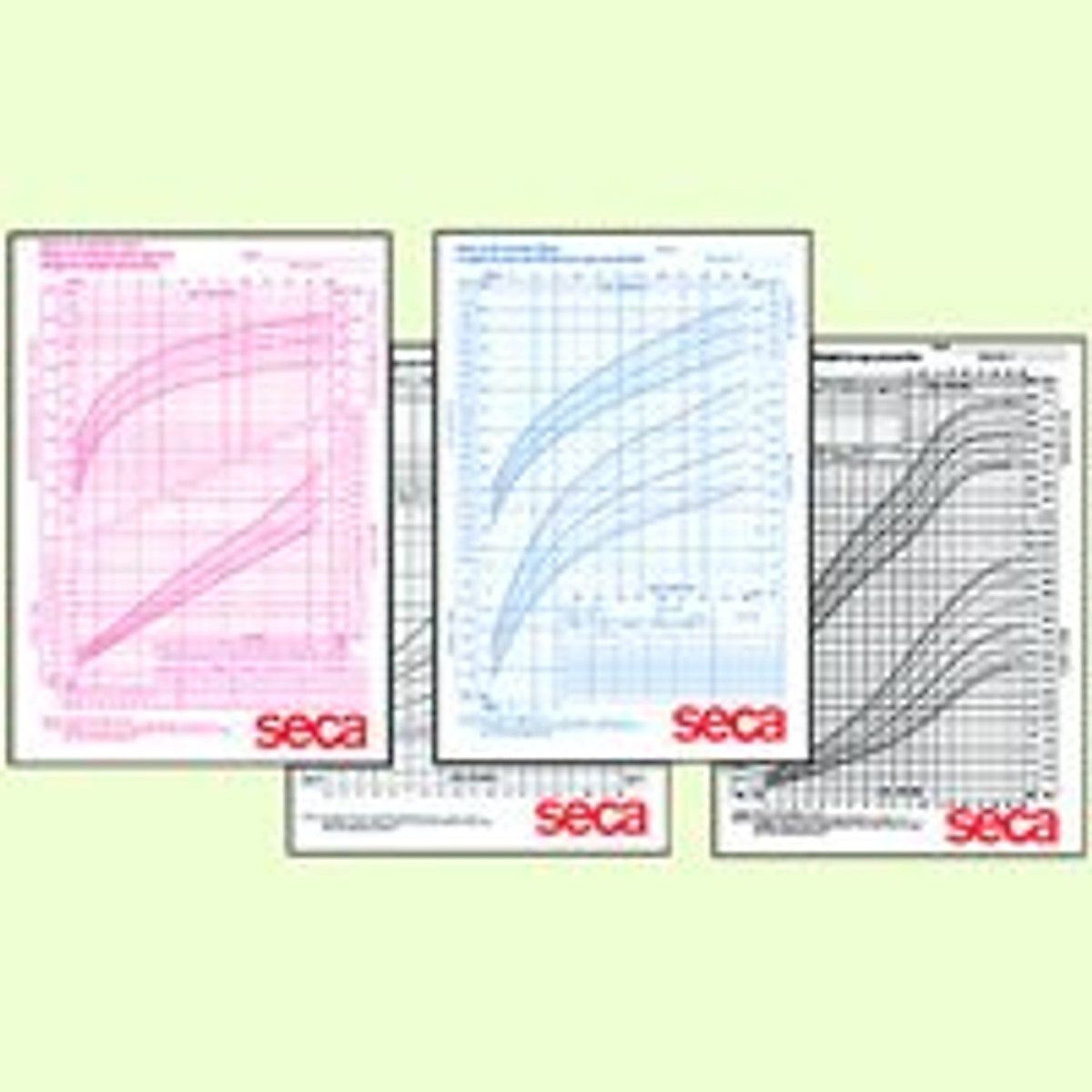 Seca 406B Growth Charts-Boys, 2-20 years (pack of 100)