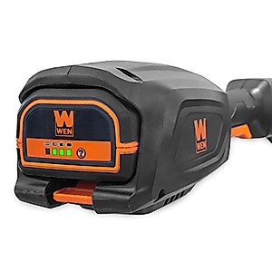 WEN 40421 40V Max Lithium Ion Cordless Pole Saw, 10"