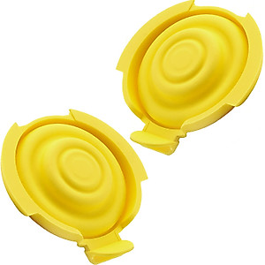 Membrane Compatible with Medela Pump Parts, BPA Free Silicone Membranes Compatible with Pump in Style MaxFlow, Swing Maxi, Freestyle Flex Breast Pumps, Pump Connector Replacement Membranes Parts