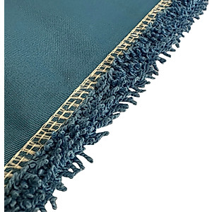 72" Premium Blue Microfiber Dust Mops - 6 Pack