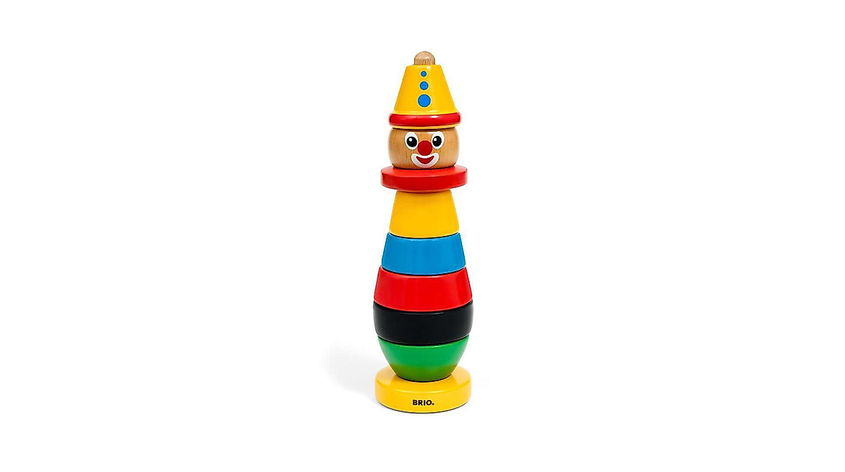 BRIO Stacking Clown - Fun Toy for Kids 1+ Years