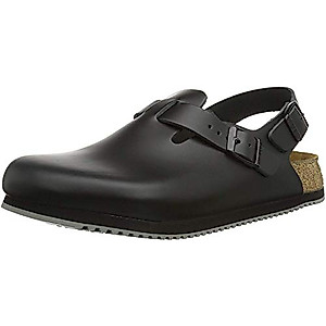 Birkenstock Original Tokyo Leather Narrow Width, Black 42 Normal