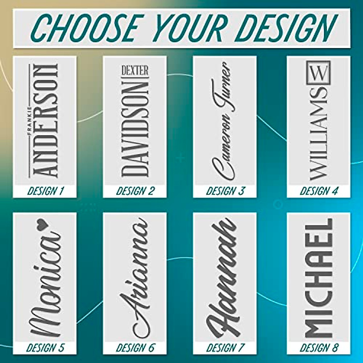 Personalized Water Bottle with Straw & Lid - 18 Oz, 9 Colors, Engraved 8 Designs - Sports Water Bottle Customized with Name or Text