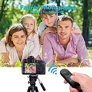 AODELAN Wireless Shutter Release for Canon EOS M50,M50 Mark II,M6 Mark II,6D Mark II,T7i,77D,SL2,SL3(EOS 250D),90D,200D,EOS R,800D,Replace Canon BR-E1 Remote Control