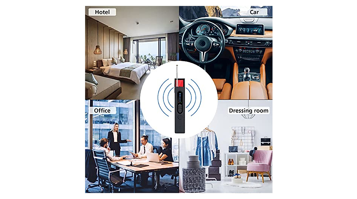 Hidden Camera Spy Device Detector - Portable Protection