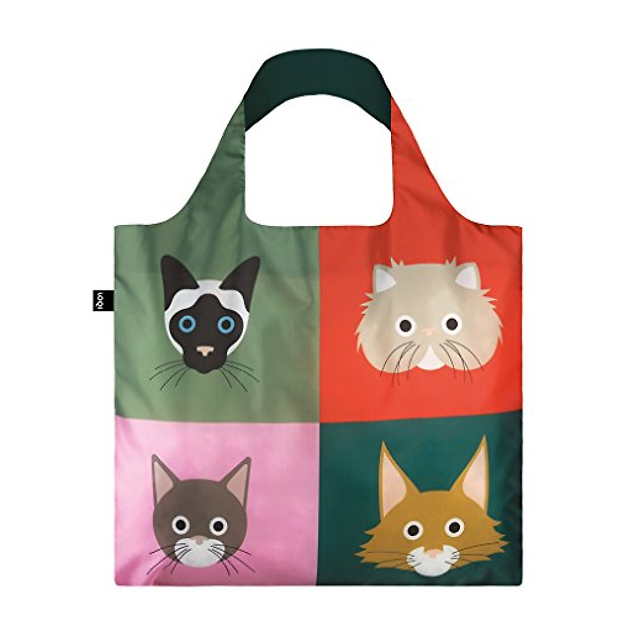 LOQI Artist Stephen Cheetham Cats Reusable Shopping Bag (SC.CA)
