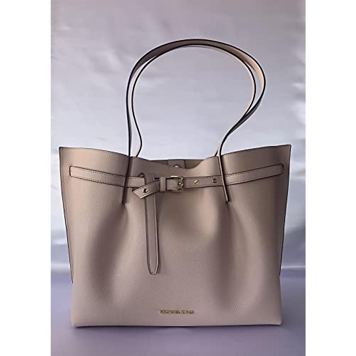 Michael Kors Emilia Large EW Leather Tote - Powder Blush