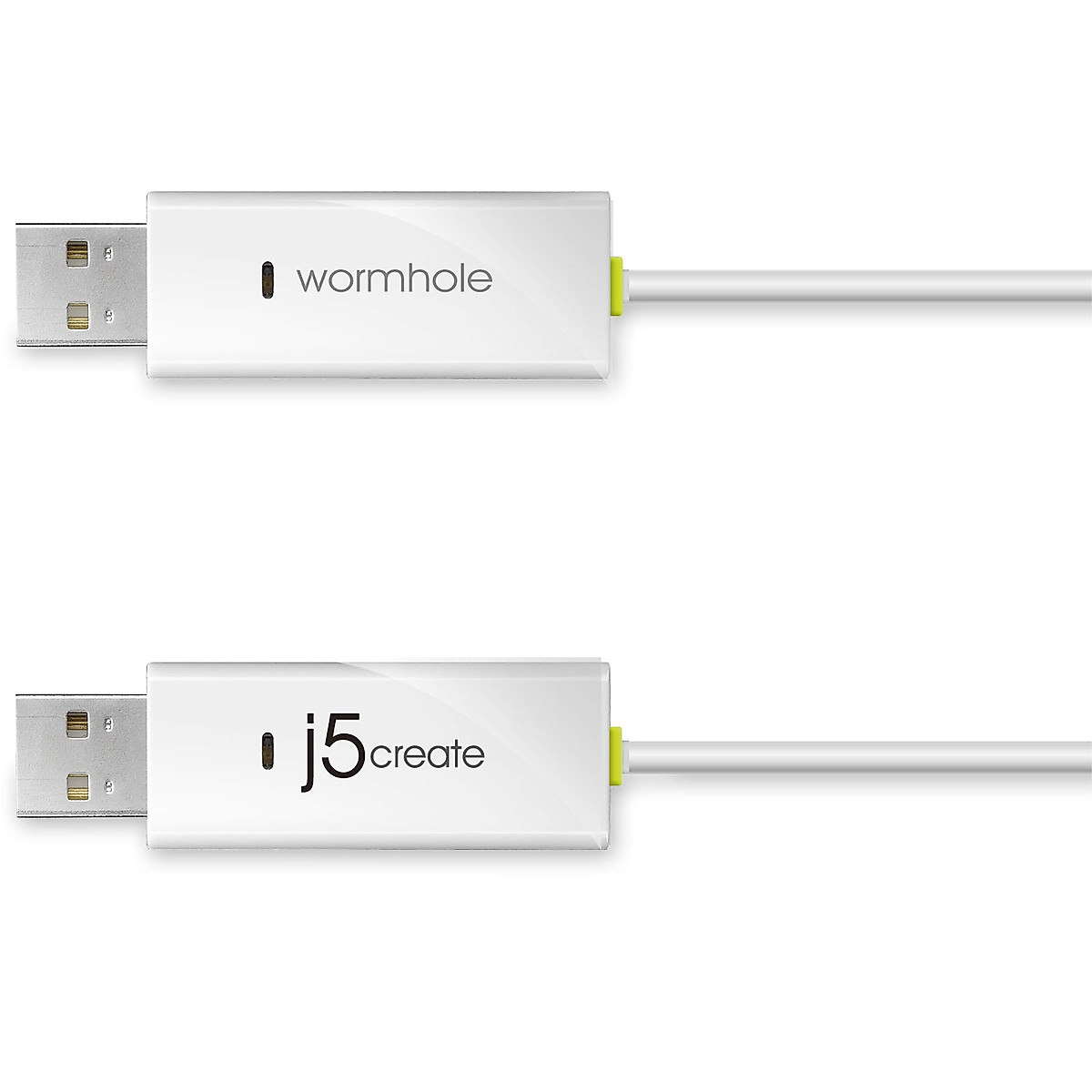 j5create JUC100 Data, Keyboard, and Mouse Sharing/Transfer USB Cable [ Wormhole Switch Windows to Windows ] Transfer Data Between 2 Windows PC