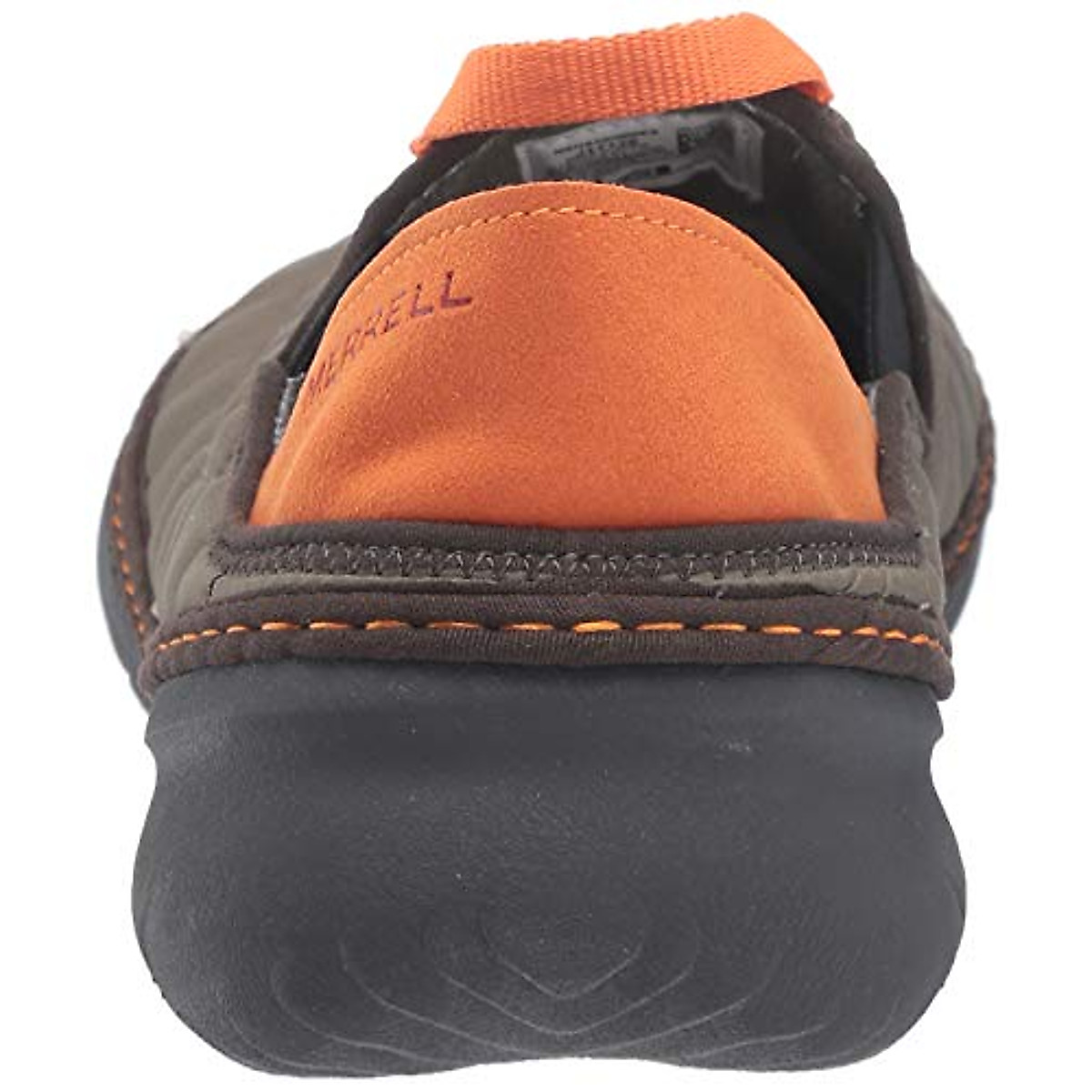 Merrell mens Hut Moccasin, Olive, 9 US