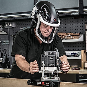 Trend Clip-On Ear Defenders for the Trend Airshield Pro and Air Pro Max, AIR/P/6A,Black