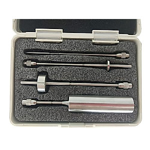 VTSYIQI Viscometer Viscosity Meter Rotor Adapter 1 2 3 4 Rotor for Rotary Viscometer Viscosity Meter Low Viscosity Adapter