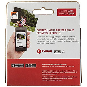 Canon PGI-280 / CLI-281 5 Color Ink Pack, Compatible to TS8120,TS6120,TR8520,TR7520, and TS9120 Wireless Printers, Multi, PGI-280 Full Standard Set