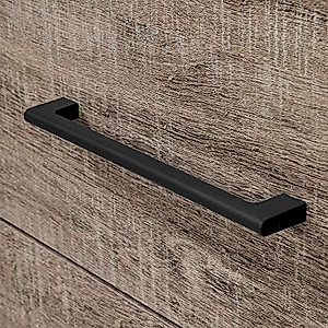 South Shore Londen 6-Drawer Double Dresser, Weathered Oak and Ebony