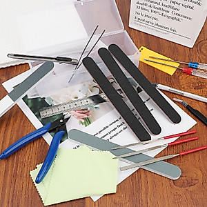 55Pcs Professional Model Tools Kit for Gundam, Modeler Basic Tools Craft Set Hobby Building Tools Gundam Model Tools Kit for Basic Model Building, Repairing and Fixing