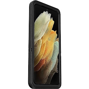OtterBox Defender Case for Samsung Galaxy S21 Ultra 5G, Shockproof, Drop Proof, Ultra-Rugged, Protective Case, 4X Tested to Military Standard, Black, No Retail Packaging