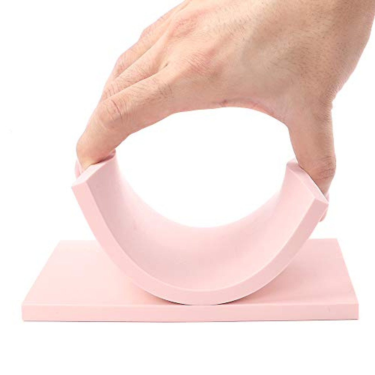 SGHUO 8 Pcs 4"x6" Pink Rubber Carving Blocks Linoleum Block Stamp Making Kit