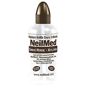 NeilMed Sinus Rinse Kit with Xylitol, 50 Count (Pack of 1)