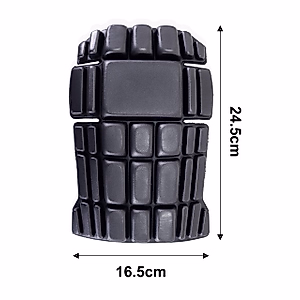 Foam Knee Pads Flexible and Heavy Duty for Work or Play, Multi-use Knee Cap Protection with Light EVA Foam for Comfort and Cushion