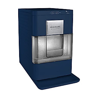FRIGIDAIRE Gallery EFIC255 Countertop Crunchy Chewable Nugget Ice Maker, 44lbs per Day, Auto Self Cleaning, 2.0 Gen, Navy