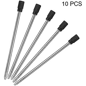 2.75'' Ballpoint Pen Refills, Replaced Refills for Diamond Crystal Stylus Pens and Ballpoint Pens (Black Refills,10 pack)