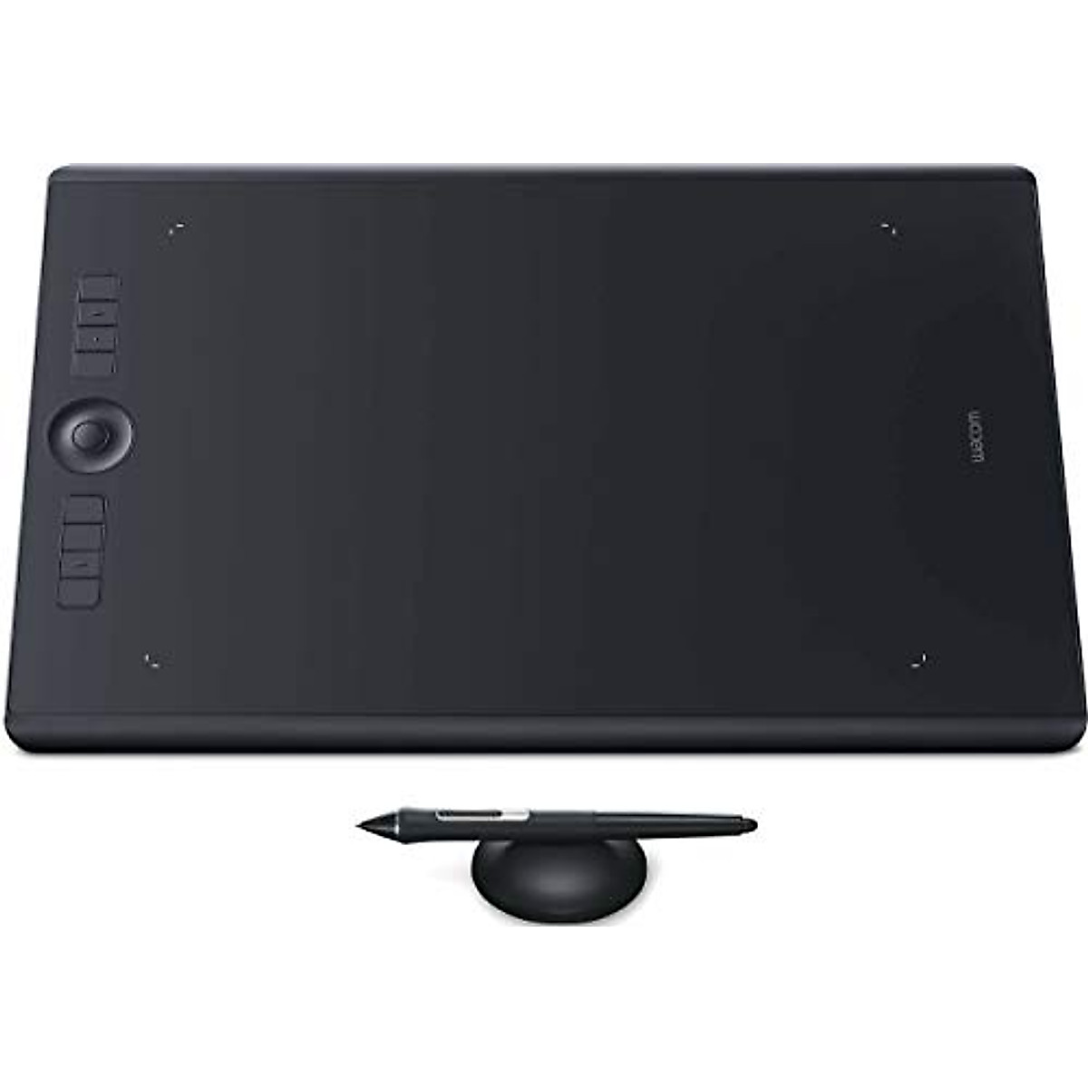 Wacom PTH860 Intuos Pro Creative Pen Tablet (Large) Bundle with Memory Card, Lens Cleaning Wipes (100-Pack), and Ballpoint Pen (White) (4 Items)