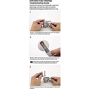 ICONIQ Stainless Steel Vacuum Insulated Water Bottle with Pop Up Straw Cap | 25 Ounce | Gloss Blue + Purple