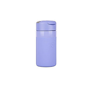 Drink Through Lid for Insulated Water Bottles, Leak-Proof, Carrying Handle, BPA Free, Lavender