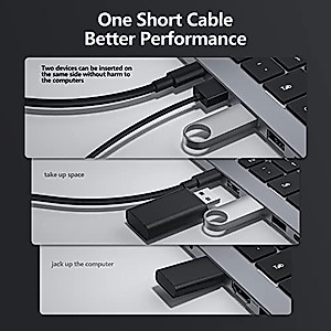 Video Capture Cards, 4K HDMI to USB Video Capture Device, 1080P HD Broadcast Live and Record Video Audio Grabber for Gaming, Streaming, Teaching, Video Conference (Black)